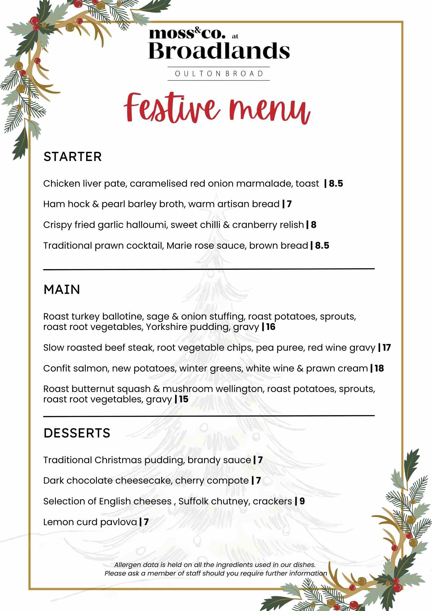 Moss and Co at Broadlands - Moss & Co