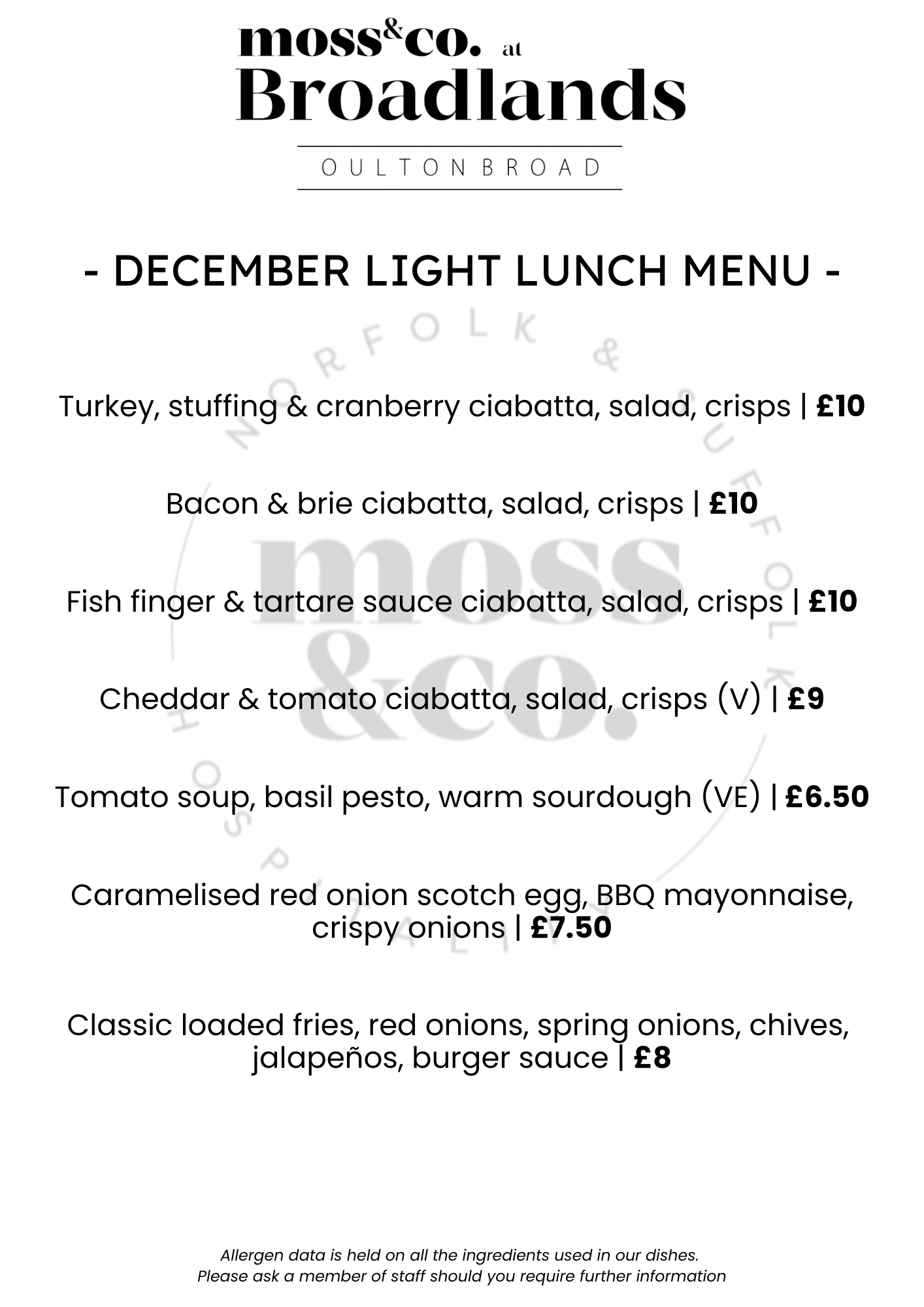 Moss and Co at Broadlands - Moss & Co