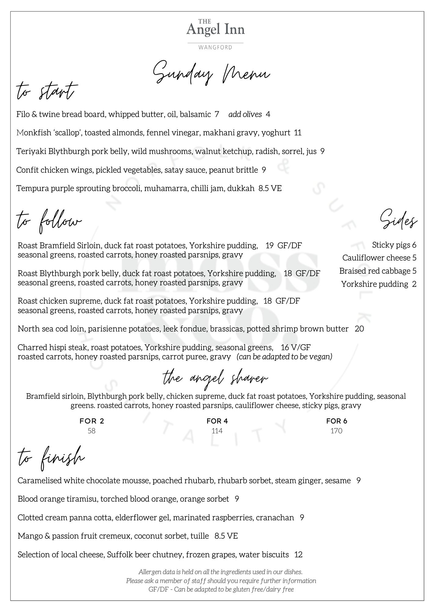 The Angel Inn, Wangford - Moss & Co