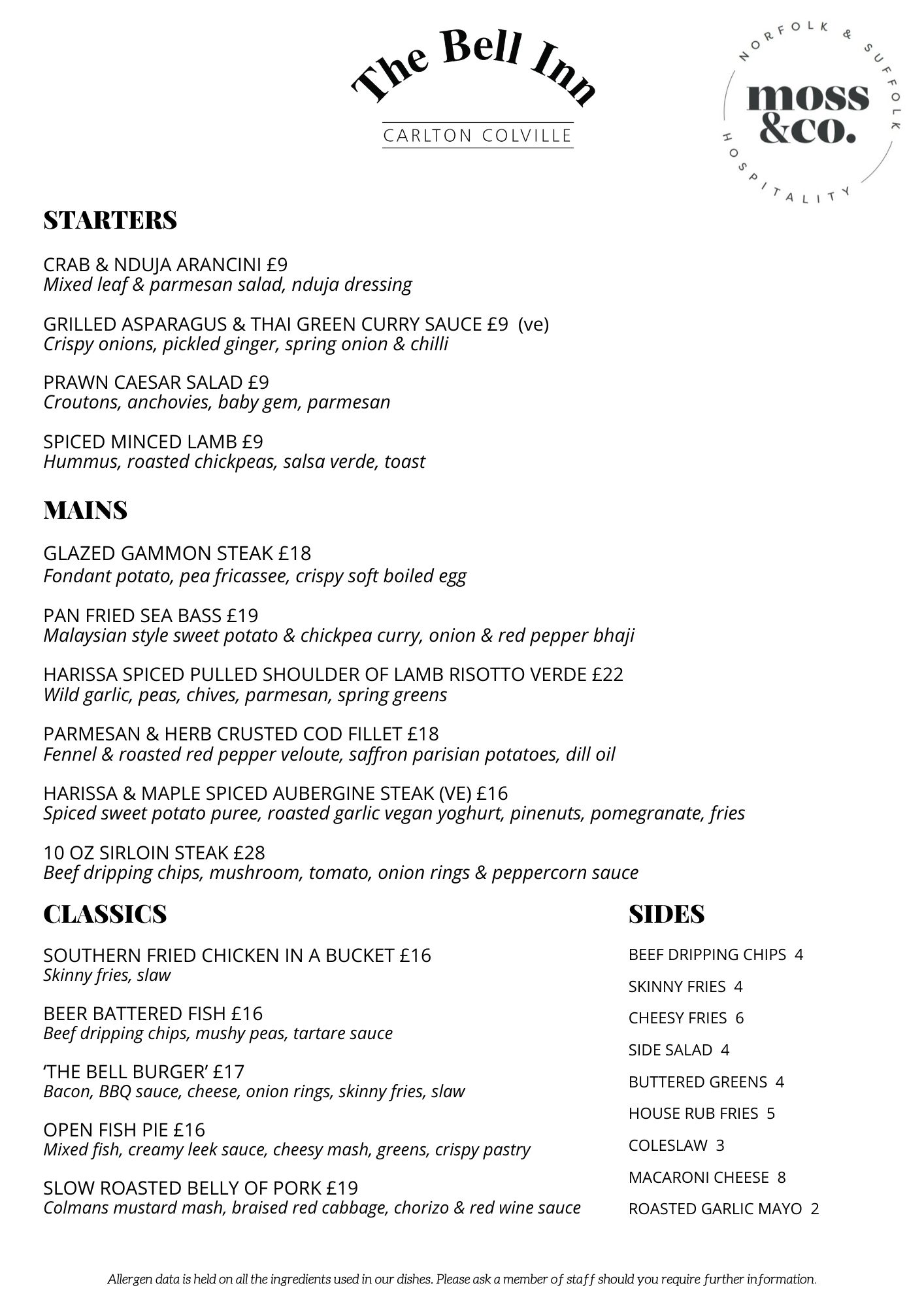 The Bell Inn, Carlton Colville - Moss & Co