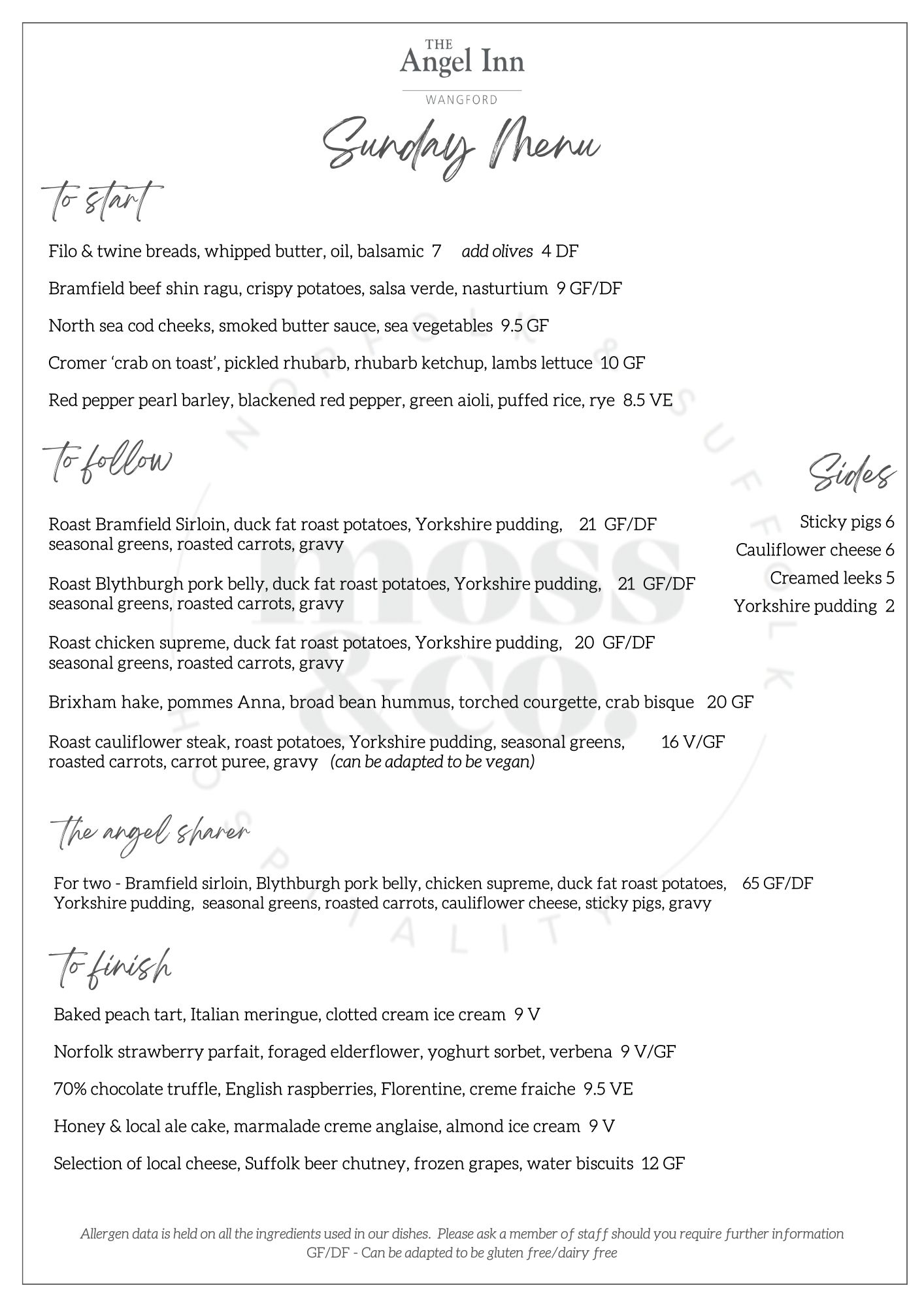 The Angel Inn, Wangford - Moss & Co