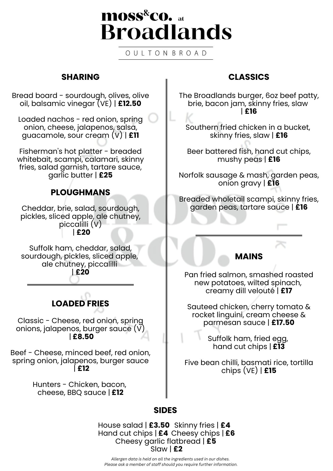 Moss and Co at Broadlands - Moss & Co