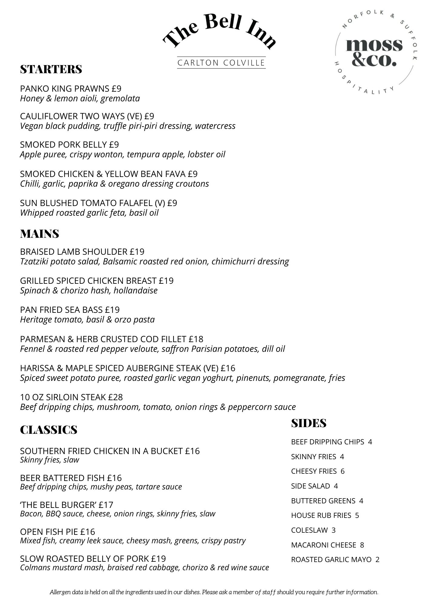 The Bell Inn, Carlton Colville - Moss & Co