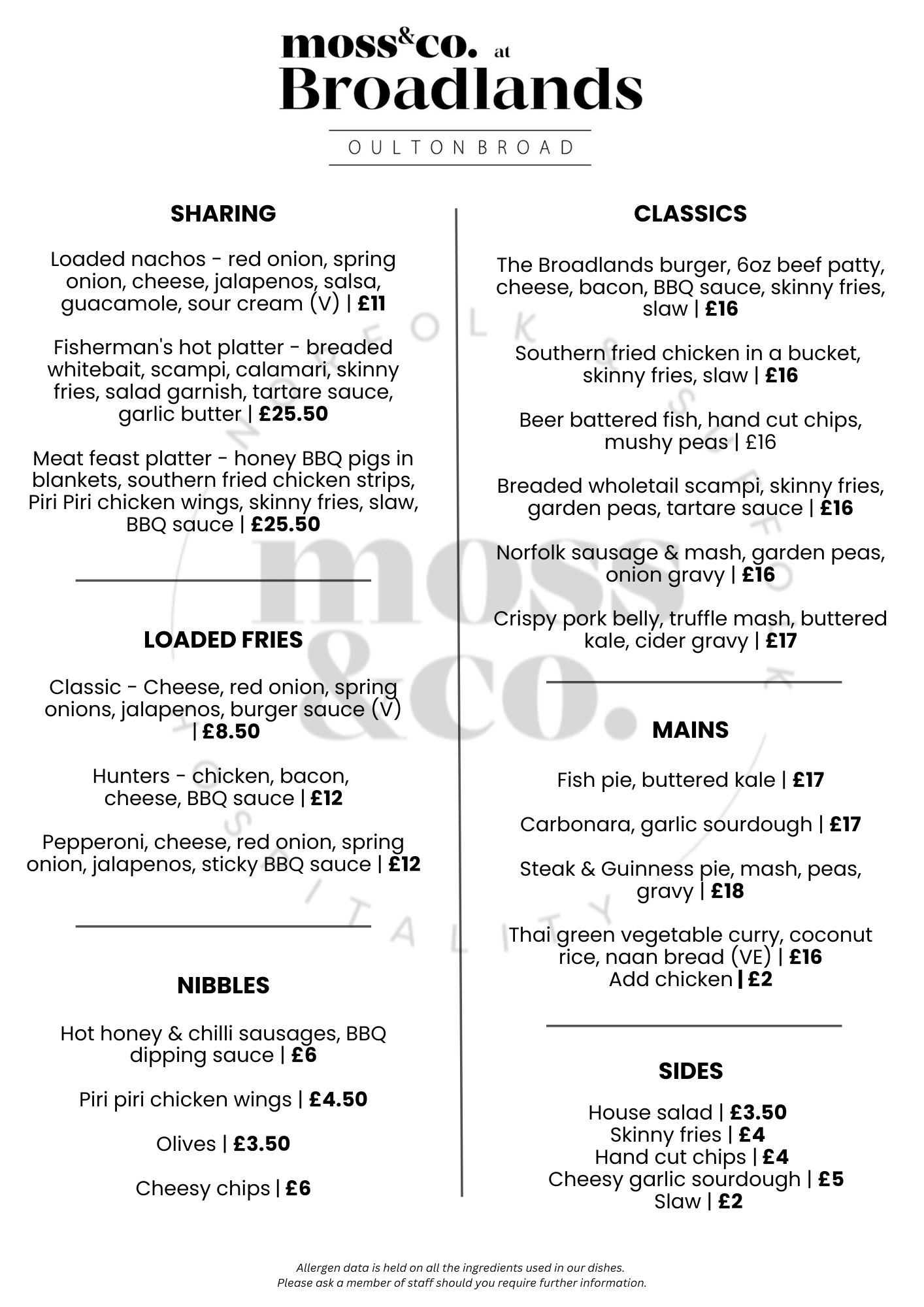 Moss and Co at Broadlands - Moss & Co