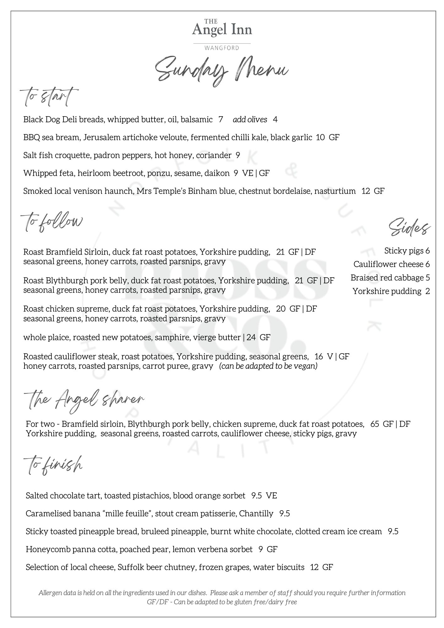 The Angel Inn, Wangford - Moss & Co